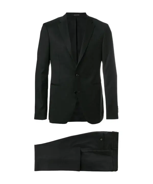Tagliatore Two Piece Formal Suit - Black