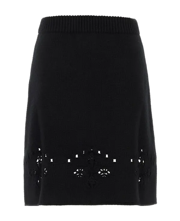 Chloé Elastic Waist Knitted Skirt