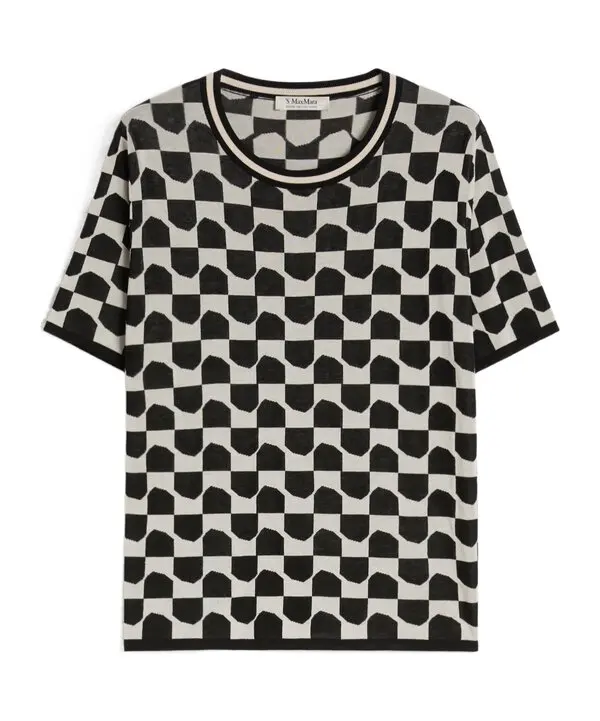 Max Mara Geometric Print T-shirt