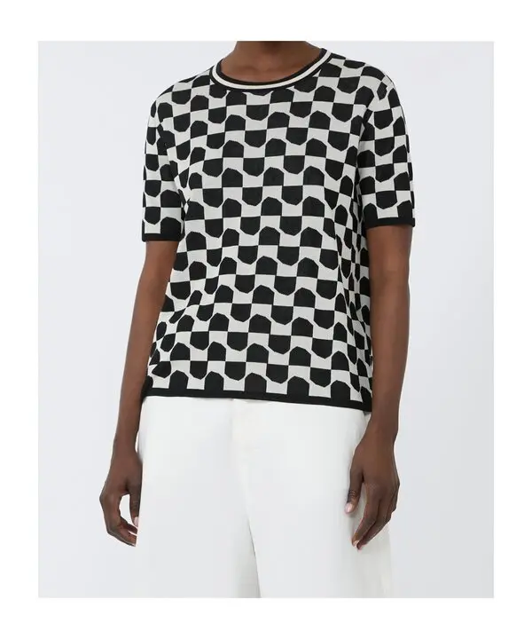 Max Mara Geometric Print T-shirt