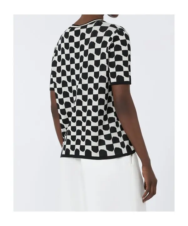 Max Mara Geometric Print T-shirt