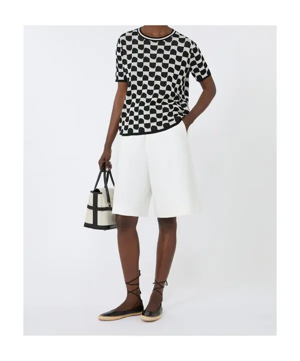 Max Mara Geometric Print T-shirt