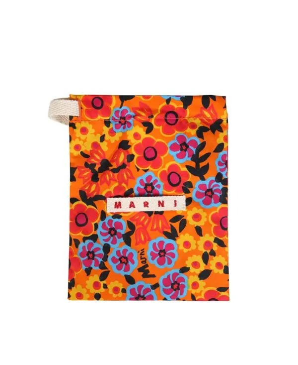 Marni Floral Print Face Mask