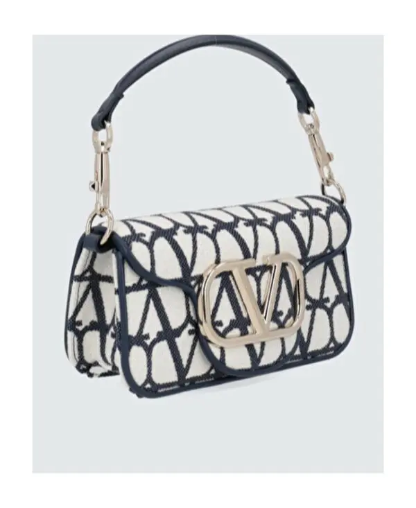 Valentino Garavani Small Locò Monogram Shoulder Bag