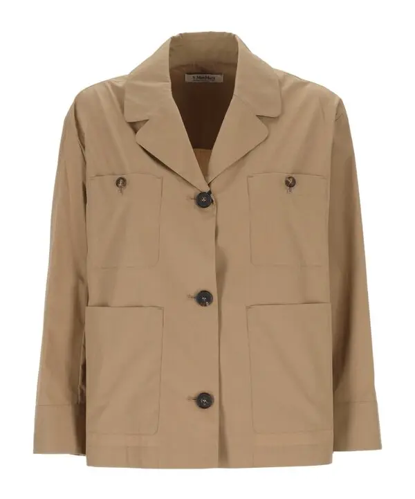 Max Mara Poplin Casual Jacket
