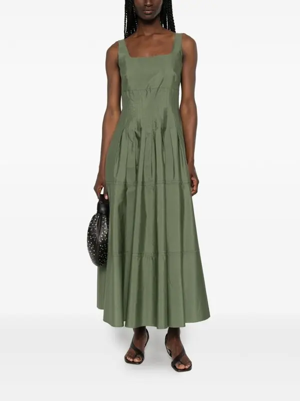 Max Mara Feltre Midi Dress - Green