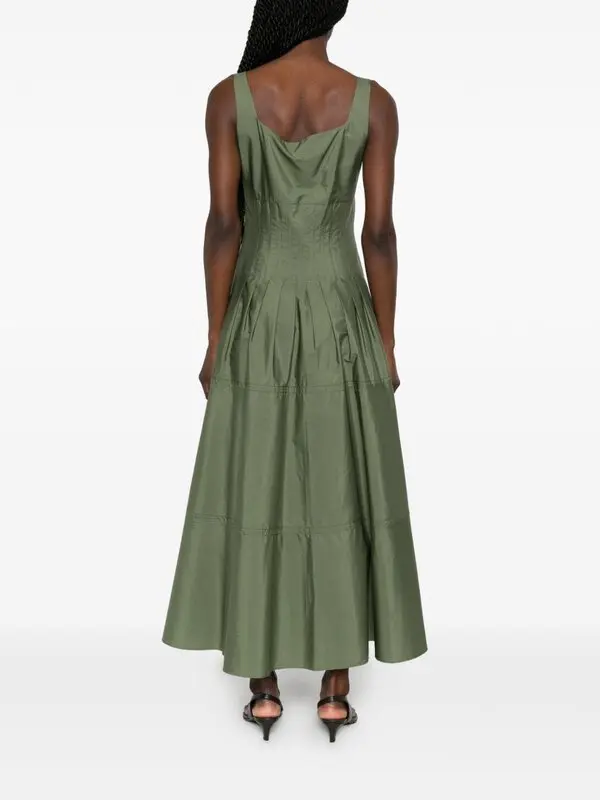 Max Mara Feltre Midi Dress - Green