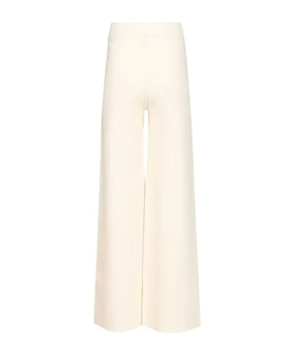 Max Mara Stripe Detail Wide-leg Trousers