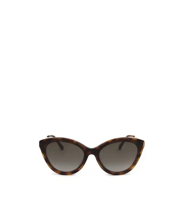 JIMMY CHOO Cat Eye Frame Sunglasses - Black