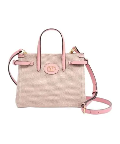 Valentino Garavani Vlogo Plaque Top Handle Bag