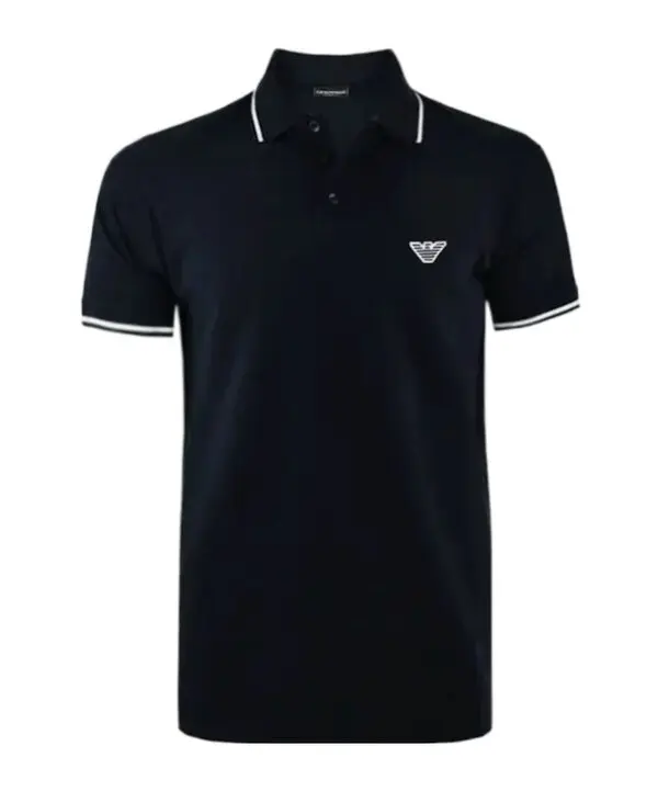 Emporio Armani Short-sleeve Polo Shirt - Blue
