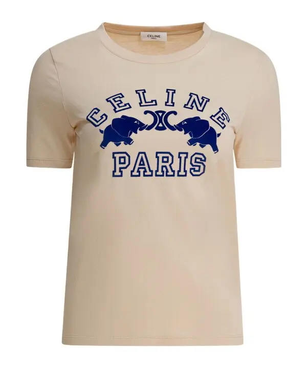 Celine Crew Neck T-shirt
