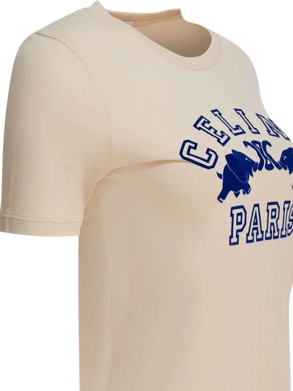 Celine Crew Neck T-shirt