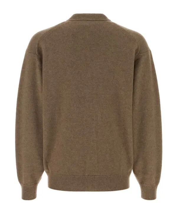Auralee V-neck Knit Cardigan