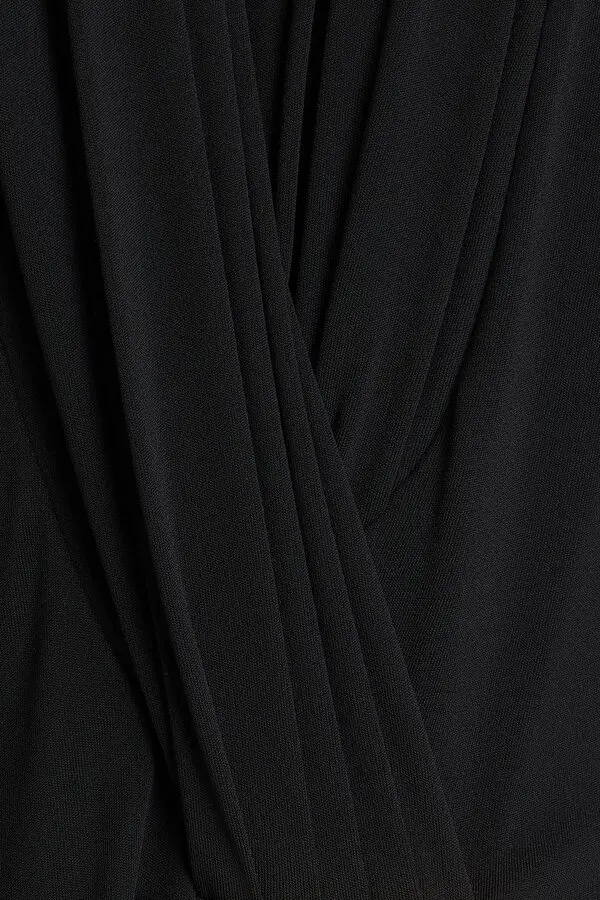 TOM FORD Embellished Draped Jersey Mini Dress