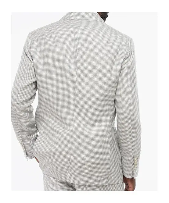 Brunello Cucinelli Houndstooth Double-breasted Suit
