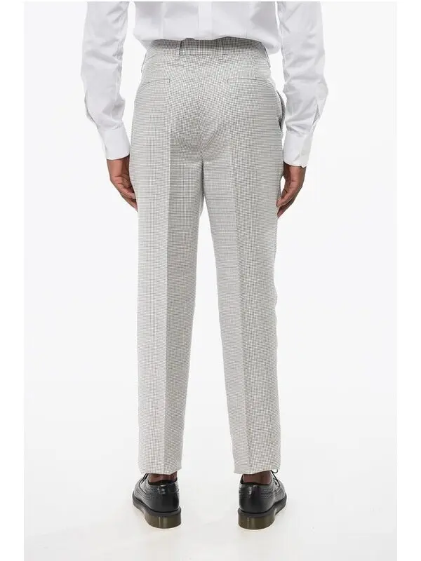 Brunello Cucinelli Houndstooth Double-breasted Suit