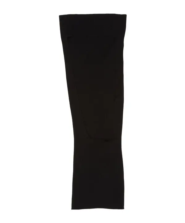 Alaïa Ribbed High-neck Open-back Jumper