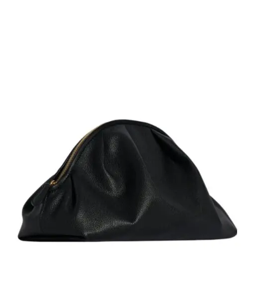 THE ROW Charlotte Clutch Bag - Black