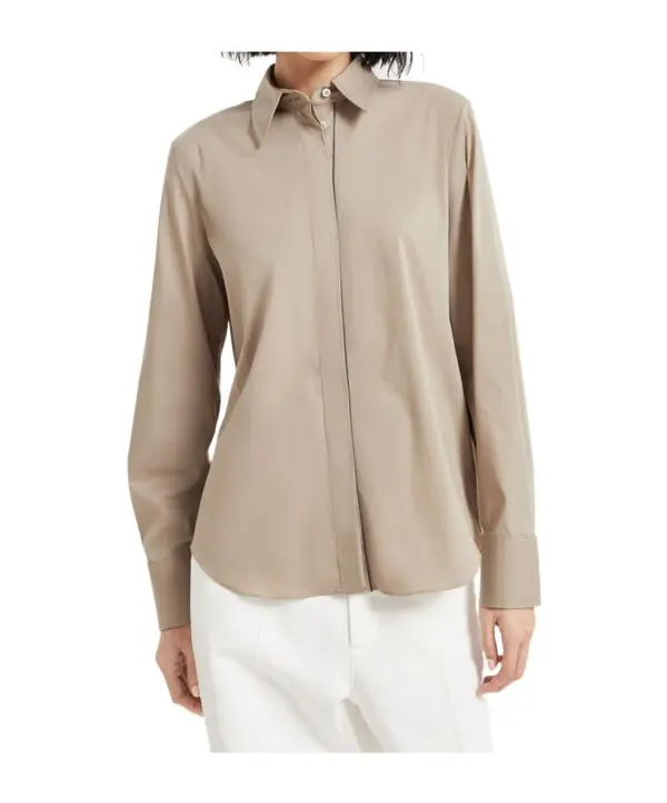 Brunello Cucinelli Classic Collar Shirt