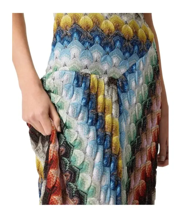 Missoni Sleeveless Maxi Dress With Open Back