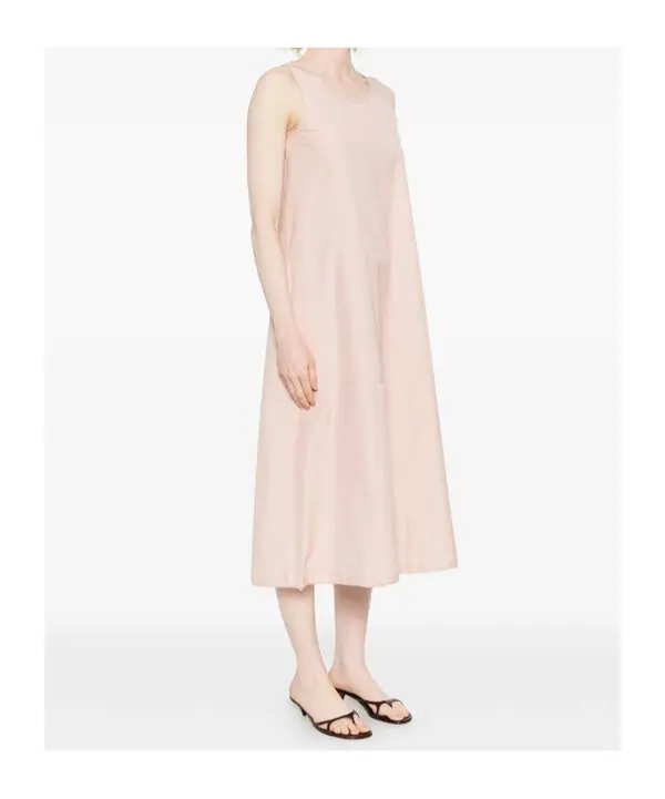 Peserico Sleeveless A-line Dress With Tonal Stitching