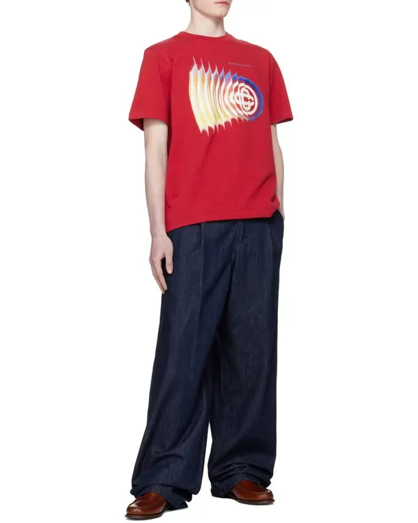 Casablanca Shockwave Cotton T-shirt