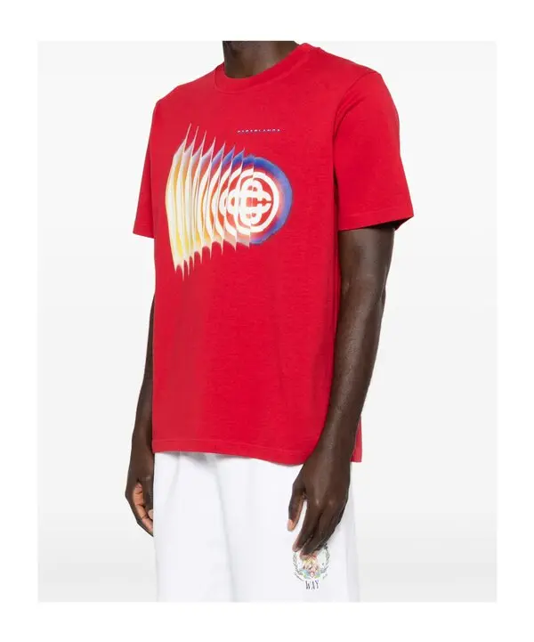 Casablanca Shockwave Cotton T-shirt