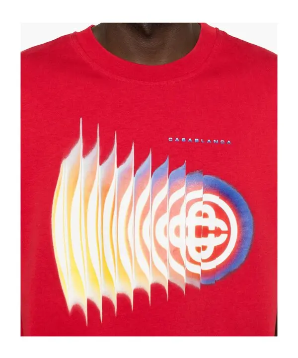 Casablanca Shockwave Cotton T-shirt