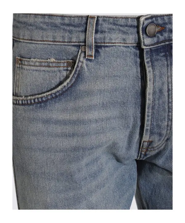 LARDINI Cotton Denim Jeans
