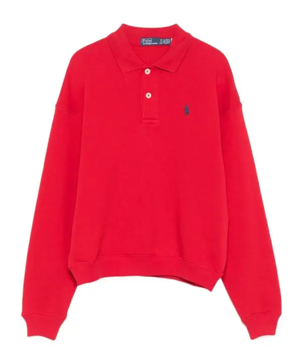 Polo Ralph Lauren Embroidered Logo Polo Shirt - Red