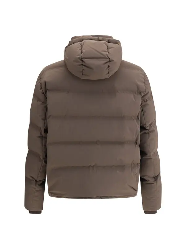 Brunello Cucinelli Zip-up Hooded Down Jacket