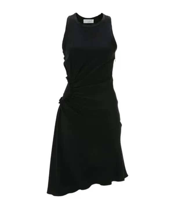 Victoria Beckham Ribbed Maxi Dress