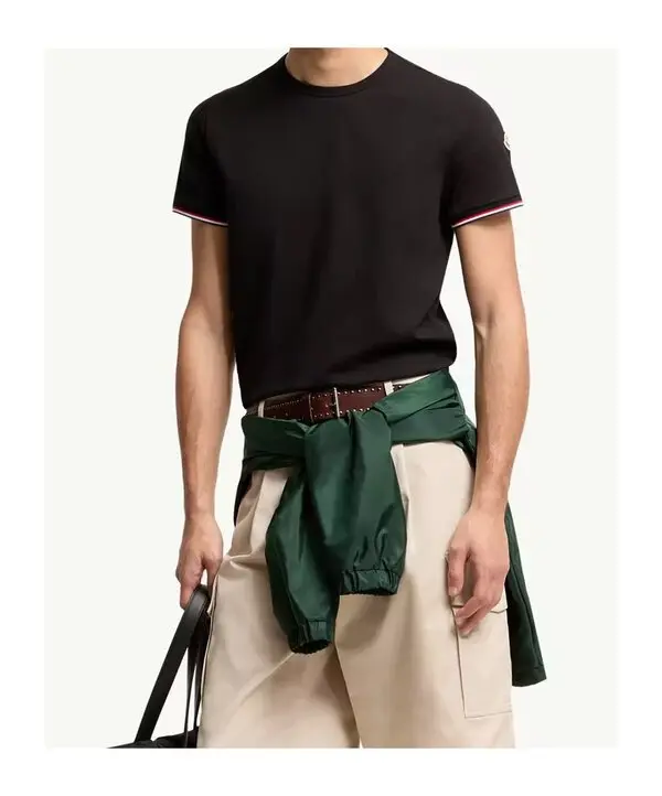 Moncler Logo Trim T-shirt