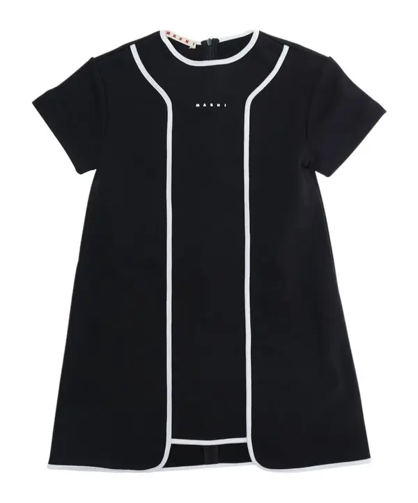 Marni Round Neck Short Sleeve Dress