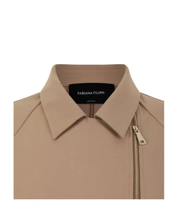 Fabiana Filippi Zip-up Jacket With Classic Collar