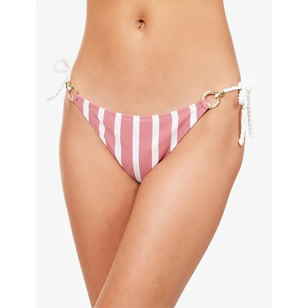 Heidi Klein Tramonti Ring Triangle Bikini Bottoms