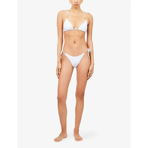 Heidi Klein Elba Triangle Bikini Bottoms - Prt-prt