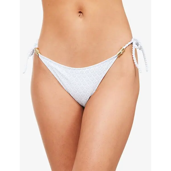 Heidi Klein Elba Triangle Bikini Bottoms - Prt-prt