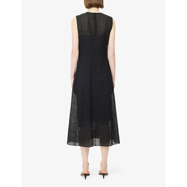 Theory Cotton Midi Dress