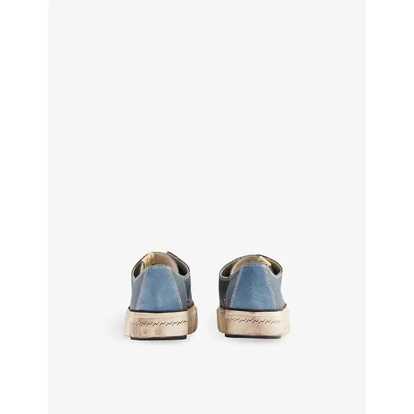 Visvim Skagway Lo Canvas Trainers - Grey