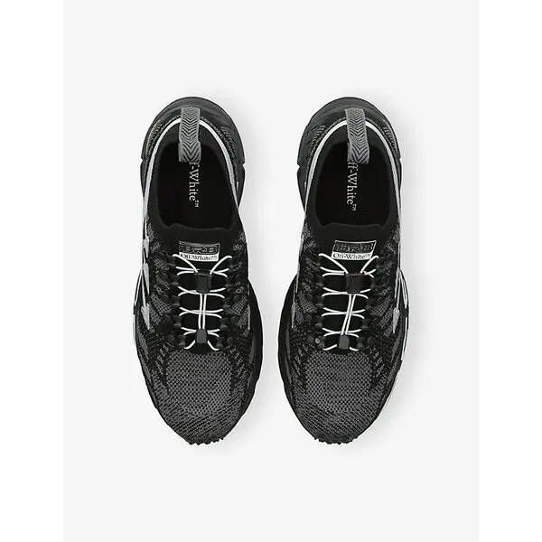 Off-White Be Right Back" Woven Trainers - Black/comb