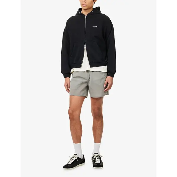 COLE BUXTON Embroidered Logo Swim Shorts