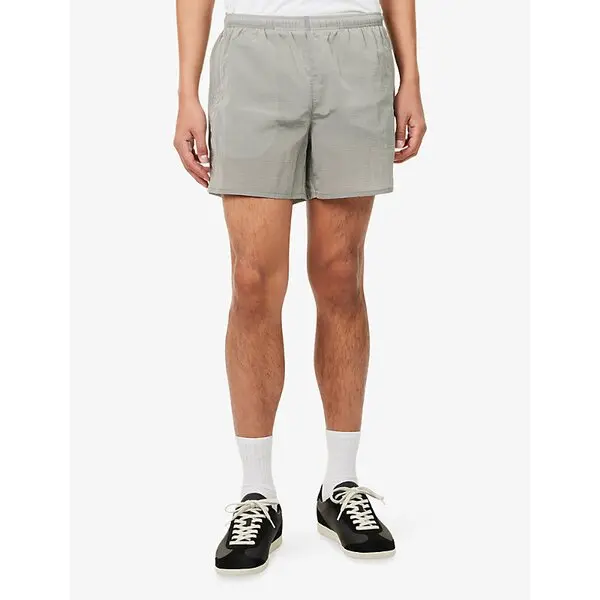 COLE BUXTON Embroidered Logo Swim Shorts