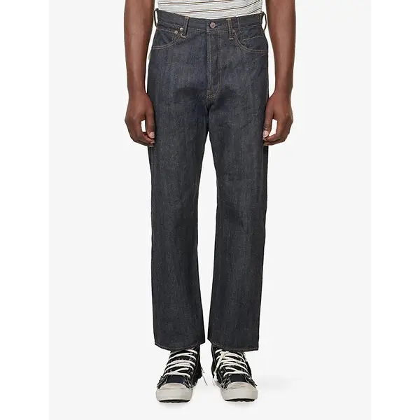 Visvim Social Sculpt Straight-leg Selvedge Denim Jeans