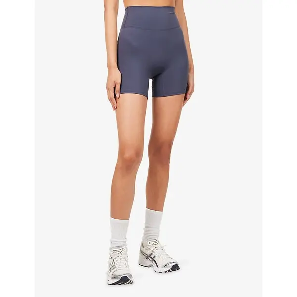 ADANOLA Ultimate Crop Training Shorts - Midnight Blue