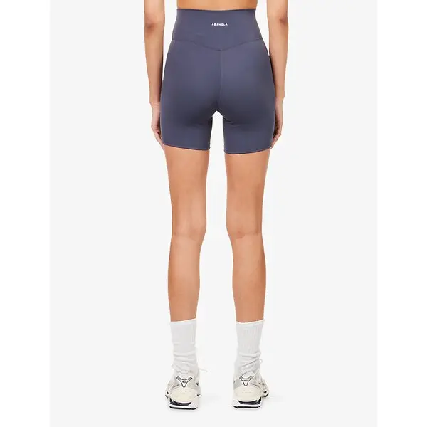ADANOLA Ultimate Crop Training Shorts - Midnight Blue