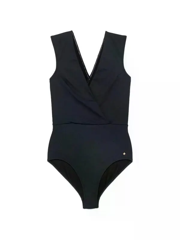 BY MALENE BIRGER Sleeveless V-neck Wrap Top