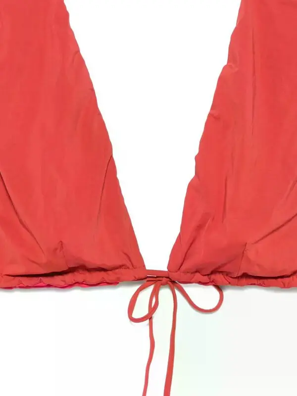 OSKLEN Plunging Tie-fastening Bikini