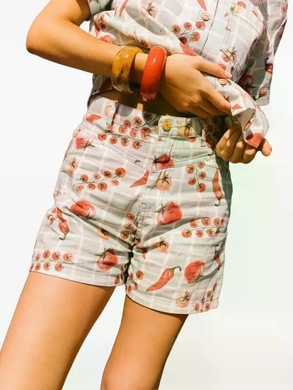 FAVORITE PEOPLE Piadina Printed Shorts